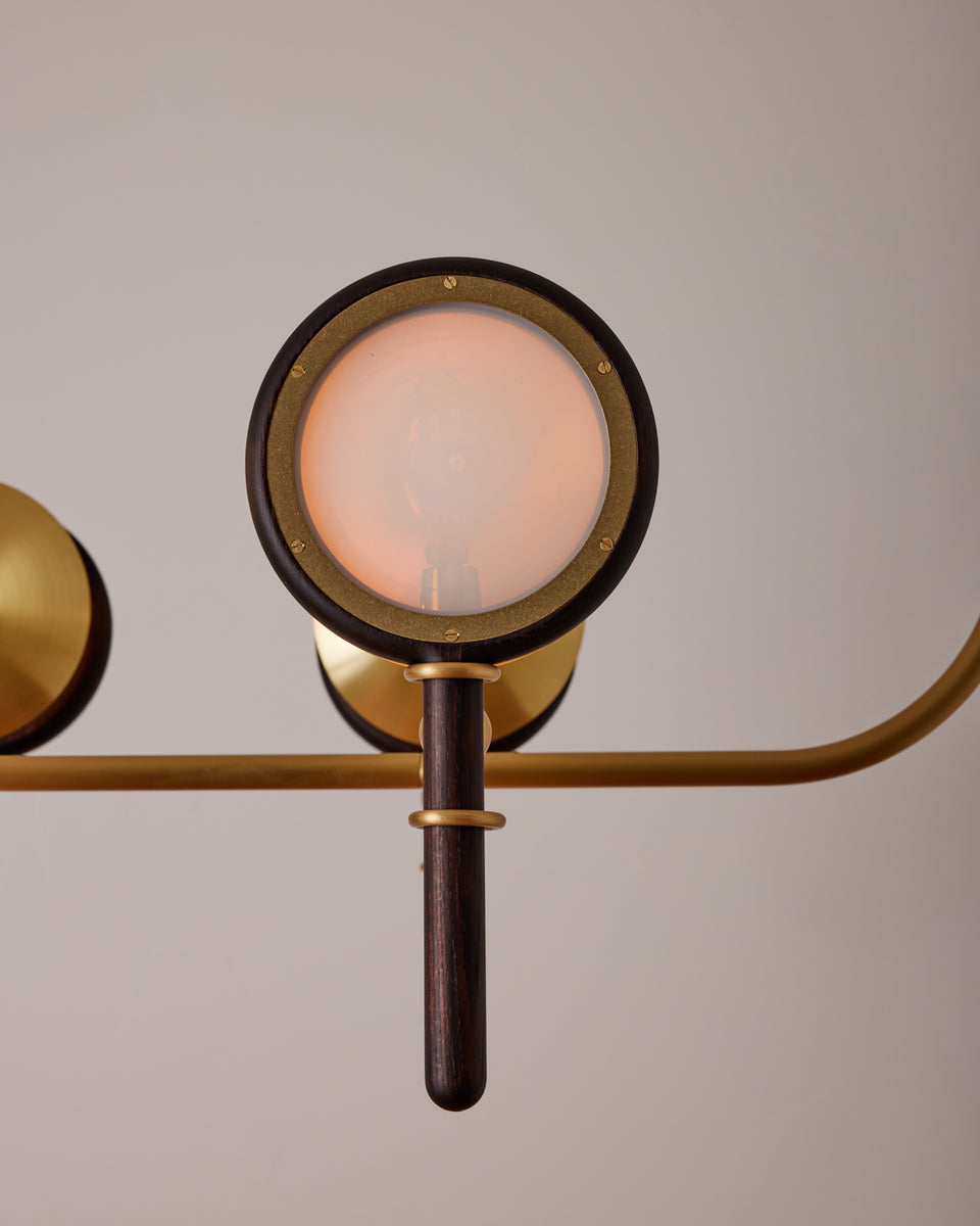 ALICE CHANDELIER - FOUR ARM – Robert True Ogden Lighting